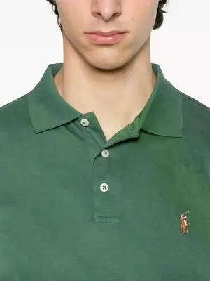 Polo Ralph Lauren Embroidered Short Sleeve Polo Shirt - Green