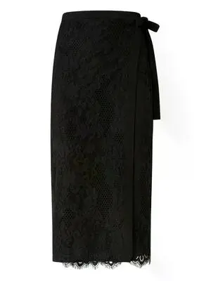 Pinko Lace Midi Wrap Skirt