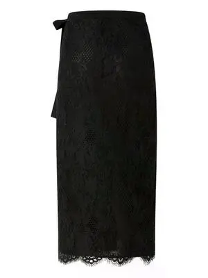 Pinko Lace Midi Wrap Skirt