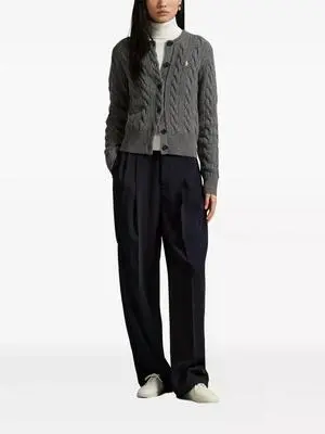 Polo Ralph Lauren Cable-knit Cardigan - Grey