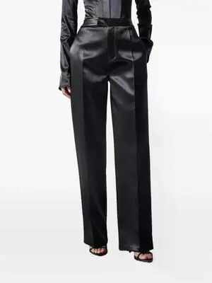 Manière De Voir Bella Satin Tailored Pants