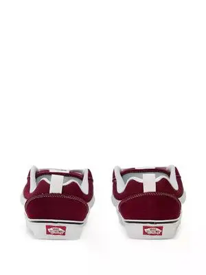 VANS Knu Skool Leather Sneakers - Red