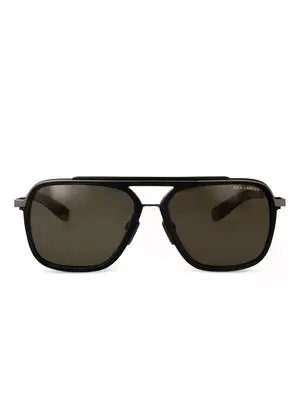 Dita Isa-400 Pilot-frame Sunglasses - Black