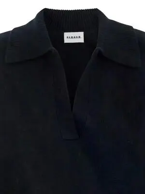 P.a.r.o.s.h Polo-neck Ribbed Sweater