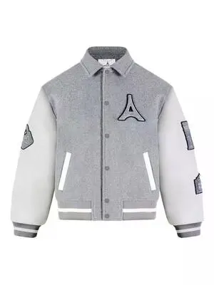 Manière De Voir Maniere De Voir Mona Lisa Wool-blend Varsity Jacket