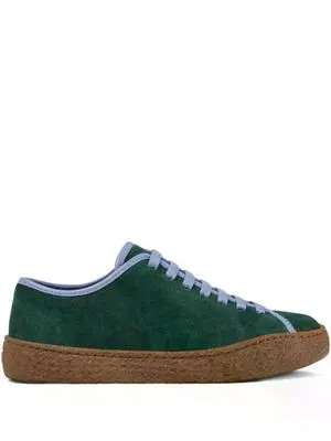 Camper Peu Terreno Suede Lace-up Sneakers - Green