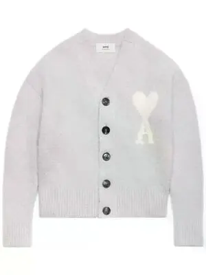 Ami Paris Frill Cardigans For Men