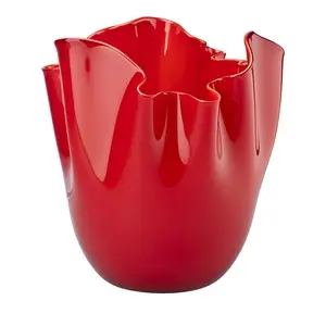 VENINI Fazzoletto Vase 42 Oz - Red