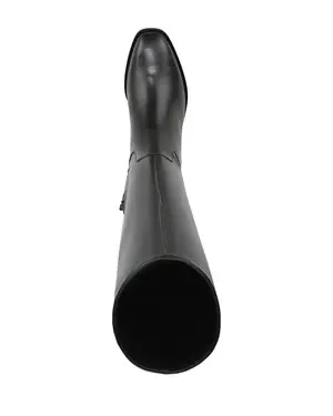 Vince Andes Leather Boots - Black