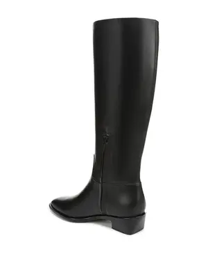 Vince Andes Leather Boots - Black