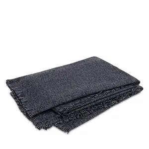 MATOUK Maya Cashmere & Silk Throw - Ink