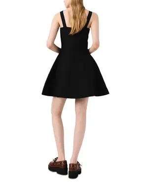 Maje Knitted Skater Dress