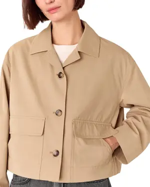 Whistles Short Trench Coat