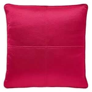 KUTNIA Kutnu Silk Road Solid Decorative Pillow, 20 X 20 - Pink