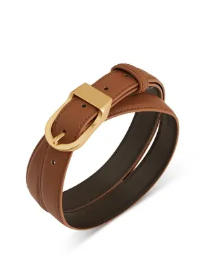REISS Buckle Belt - Tan