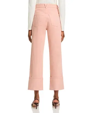 Veronica Beard Dylan High-rise Straight Ankle Pants