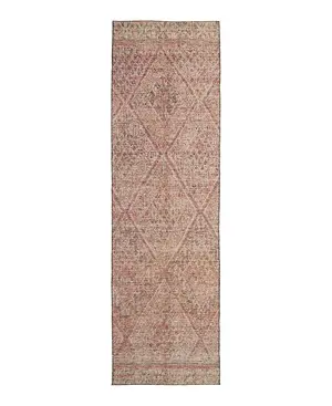 DALYN RUG COMPANY Dalyn Karaj Kj10 Runner Area Rug, 2'3 X 7'6 - Pink