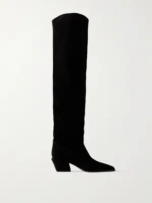 Paris Texas Square Toe Boots For Women