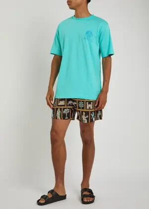 BOARDIES Maya Printed Cotton T-shirt