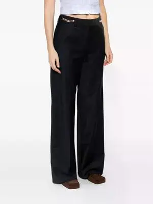 Maje Chain-embellished Trousers