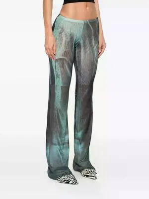 JEAN PAUL GAULTIER Abstract-print Trousers