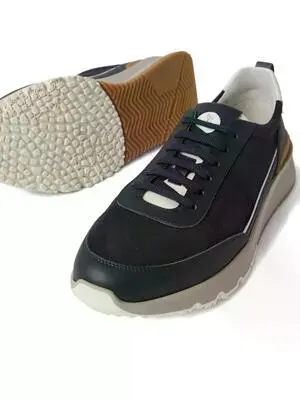 Brunello Cucinelli Lace-up Suede Sneakers - Blue