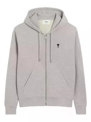 AMI Paris De Coeur Zip-fastening Hoodie