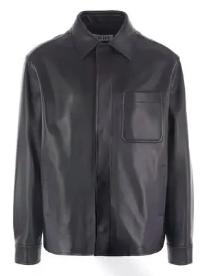 Loewe Leather Shirt Jacket