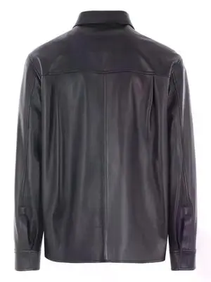 Loewe Leather Shirt Jacket