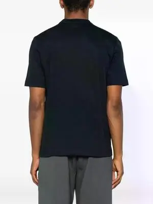Canali Geometric-print T-shirt