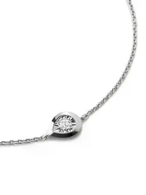 Monica Vinader Pear Diamond Bracelet