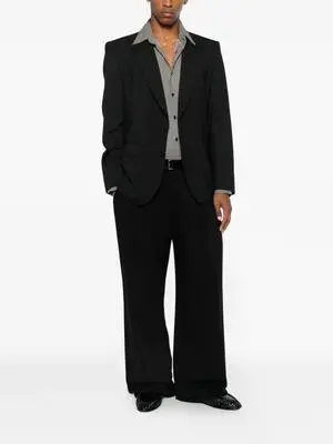 TOM FORD Polka Dot-pattern Shirt - Black