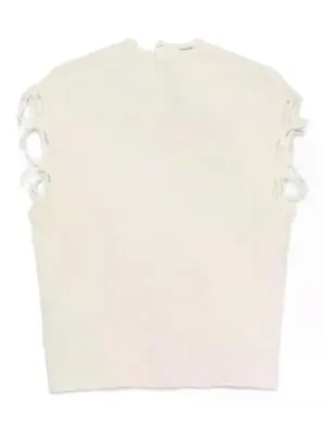 HAIKURE Distressed-finish Top