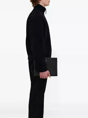 FERRAGAMO Gancini Clutch Bag - Black