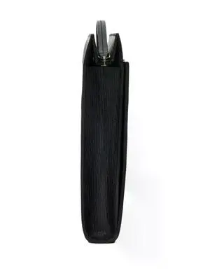FERRAGAMO Gancini Clutch Bag - Black