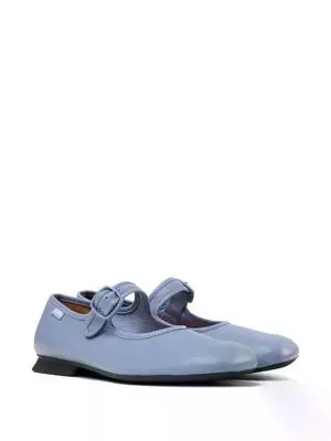 Camper Leather Ballet Flats - Blue
