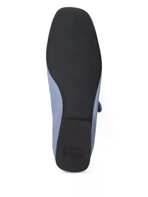Camper Leather Ballet Flats - Blue
