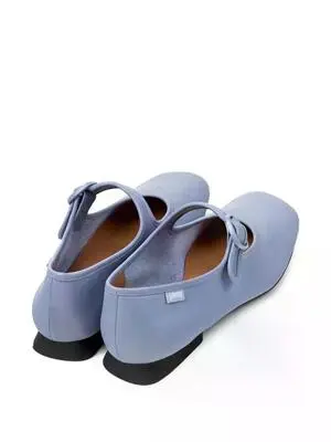 Camper Leather Ballet Flats - Blue