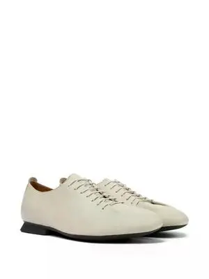 Camper Leather Lace-up Flats