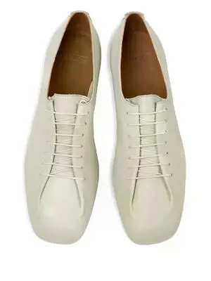 Camper Leather Lace-up Flats