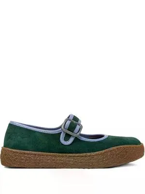 Camper Trimmed Flats For Women