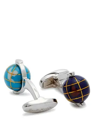 Paul Smith Globe Enamelled Cufflinks