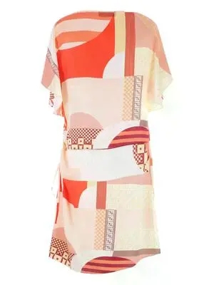 Fendi Abstract-print Mini Dress