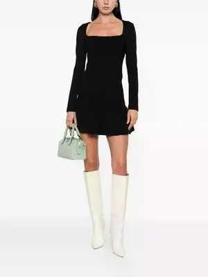 Pinko Square-neck Mini Dress