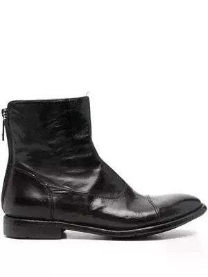 LEMARGO Zip-fastening Leather Boots