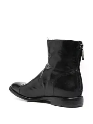 LEMARGO Zip-fastening Leather Boots
