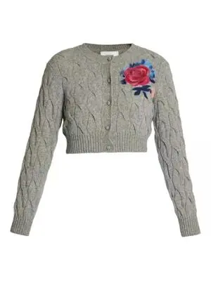 Women's Knitted Cropped Cardigans