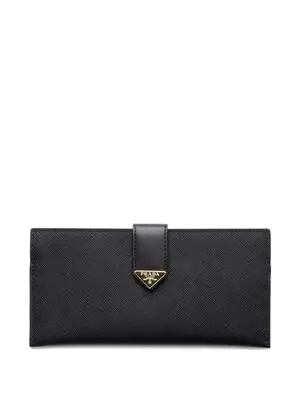 Prada Triangle-logo Wallet - Black
