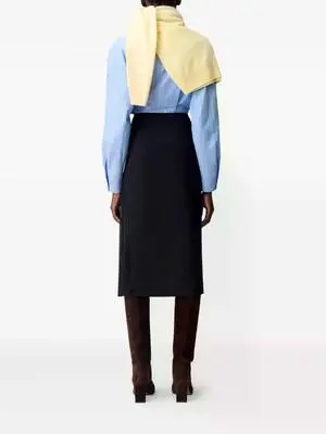 Claudie Pierlot Pleated Midi Skirt