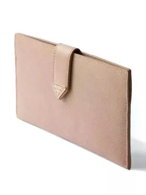 Prada Triangle-logo Wallet - Pink